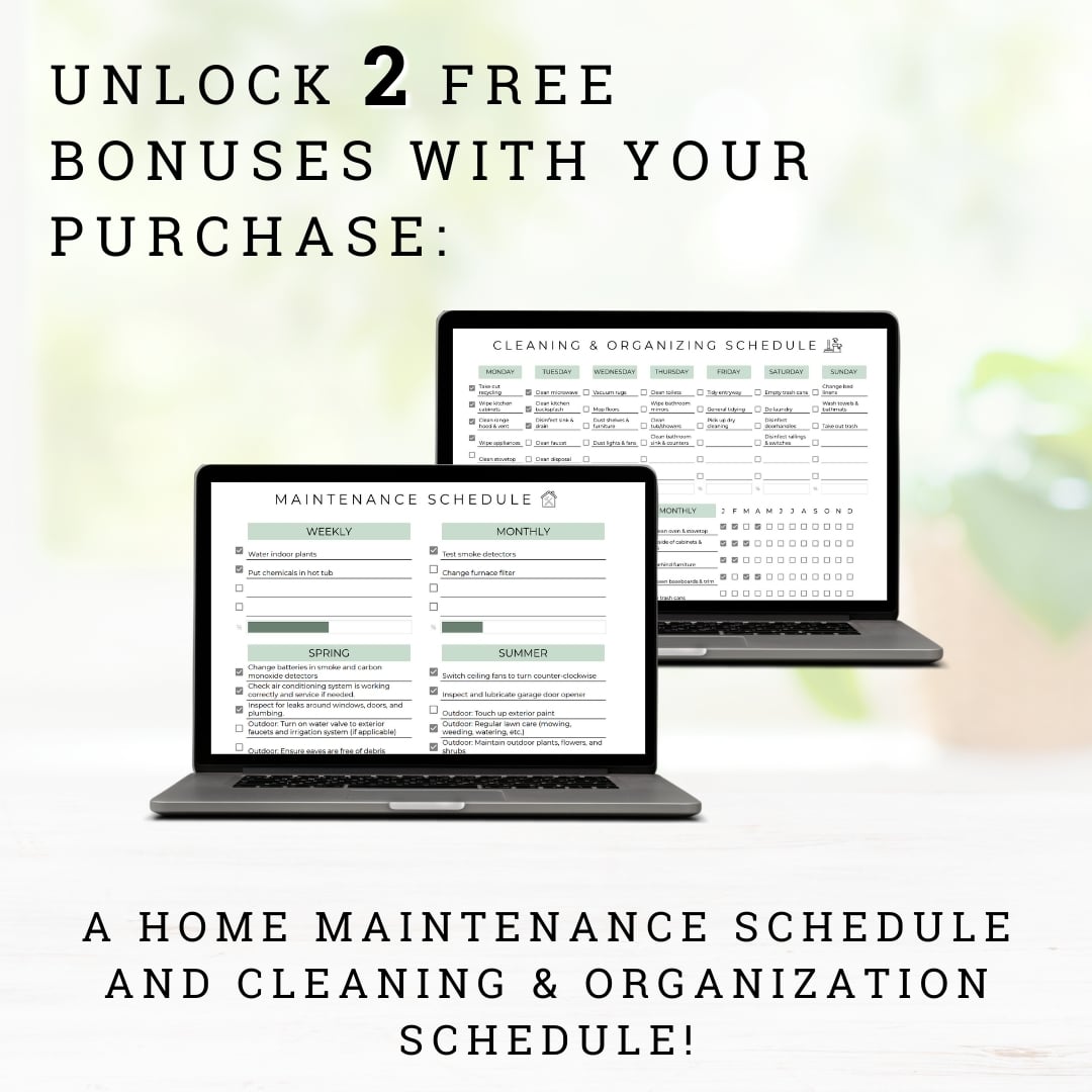 Ultimate Mental Load Checklist Bundle - Managing The Mental Load